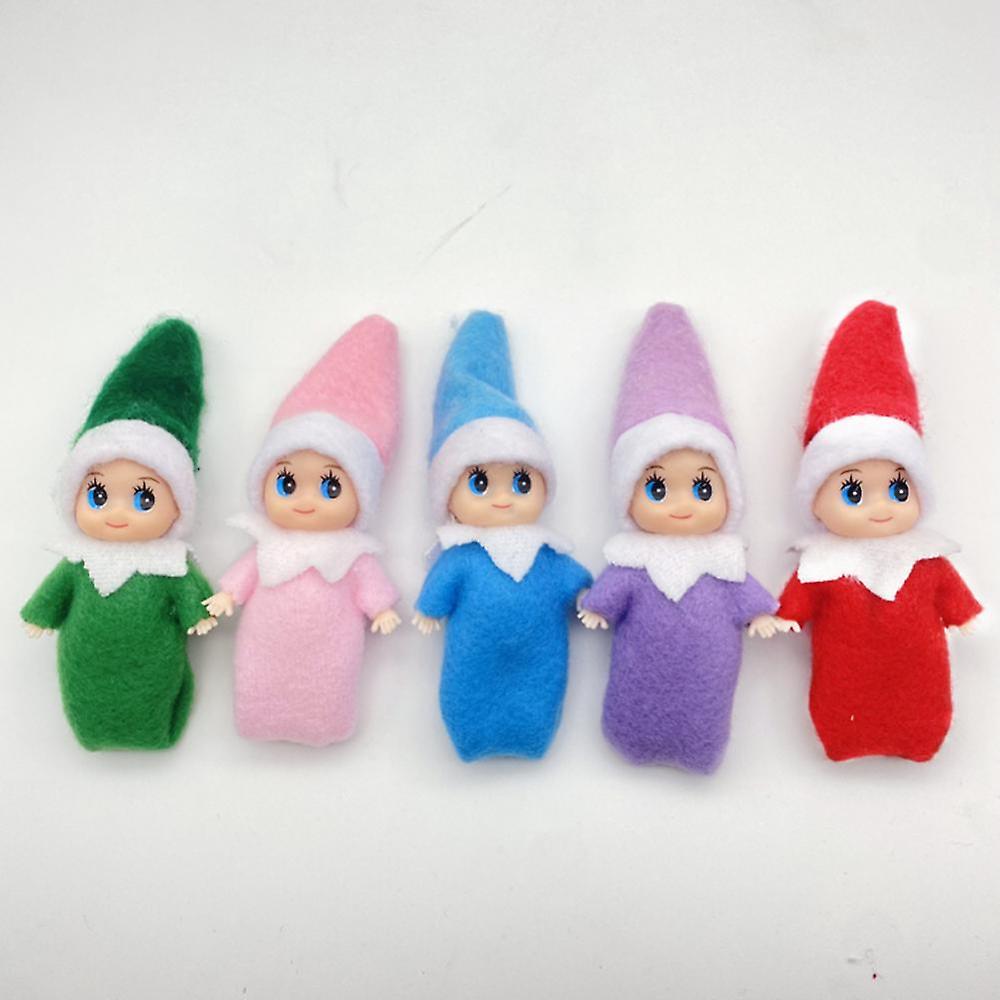 Christmas Baby Elf Dolls Plush Dolls Baby Elves Little Girls And Boys ...