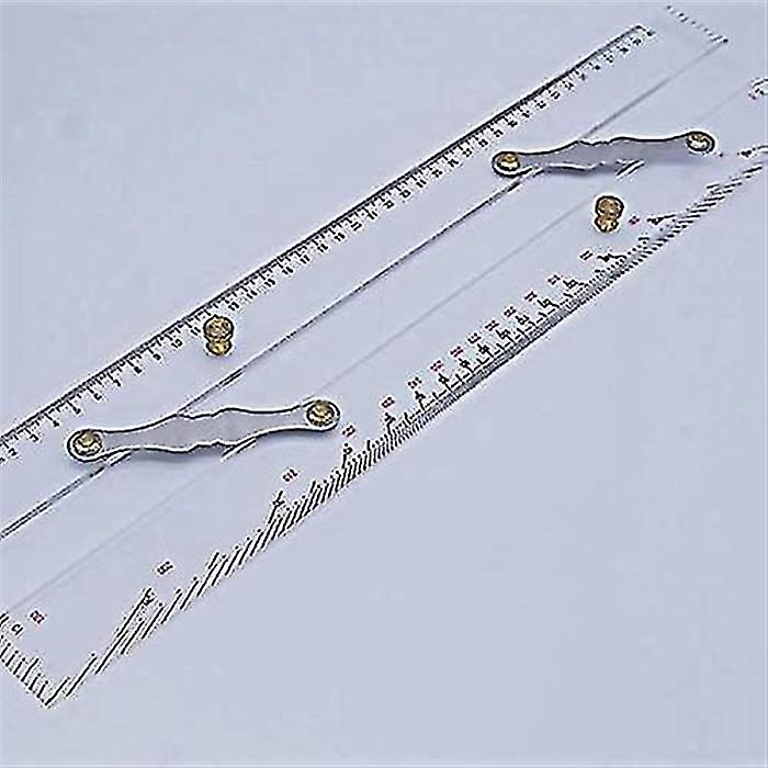 Marine Parallel Ruler - 450mm for Nautical Chart Mapping | Fruugo UK