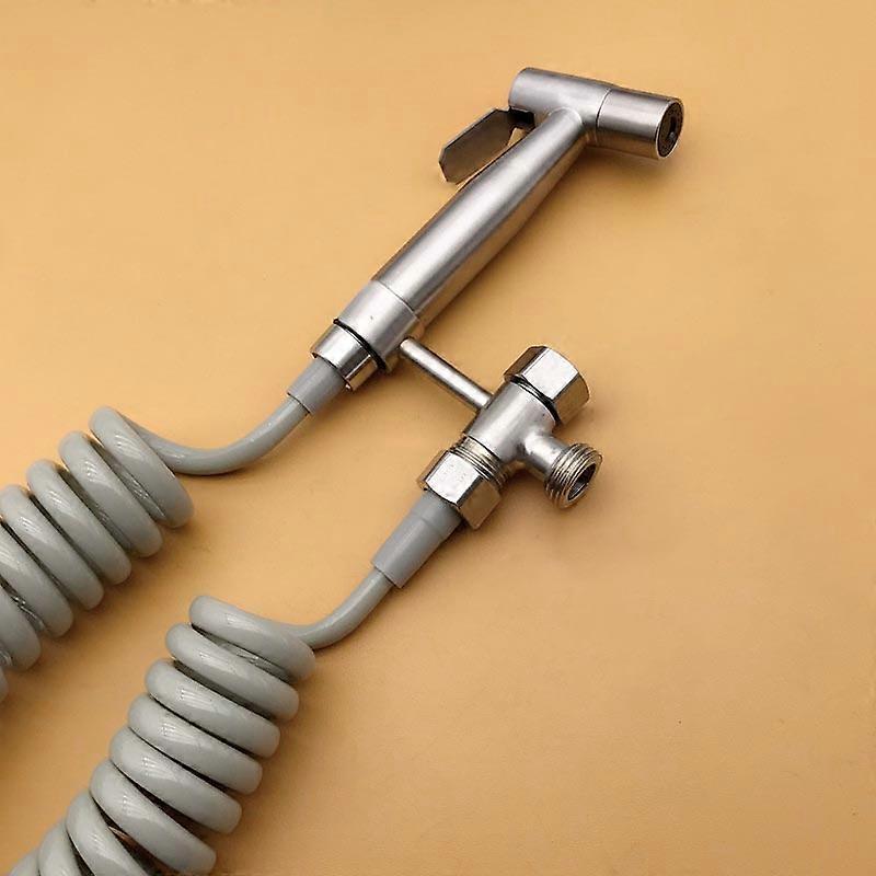 Handheld wash Bidet Spraver Set 304 Stainless SteeSpray Gun Shower ...
