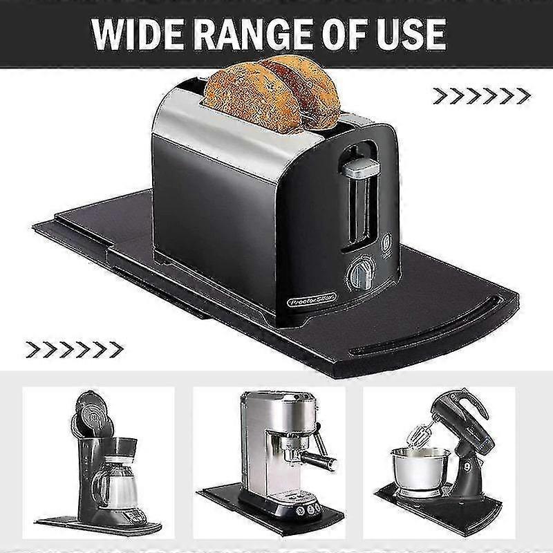 Coffee Machine Mat Kitchen Sliding Coffee Tray Extendable Coffee Maker ...
