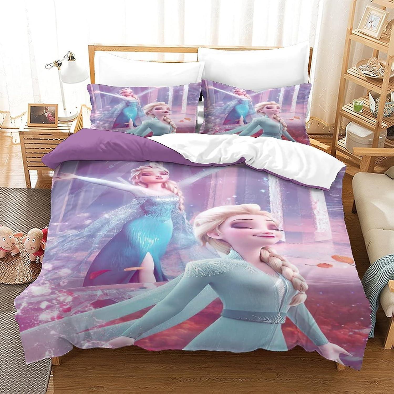 Bedding Sets with Printed Duvet Cover D Frozen Elsa Duvet Cover with ...