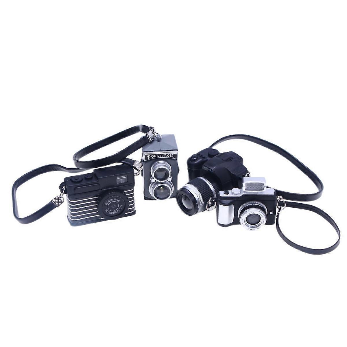 Doll house miniature strap camera mini camera doll accessories ...