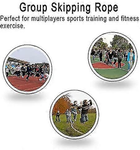 Skipping Rope, 22.9ft Long Jump Rope With Wooden Handle, Best Team ...