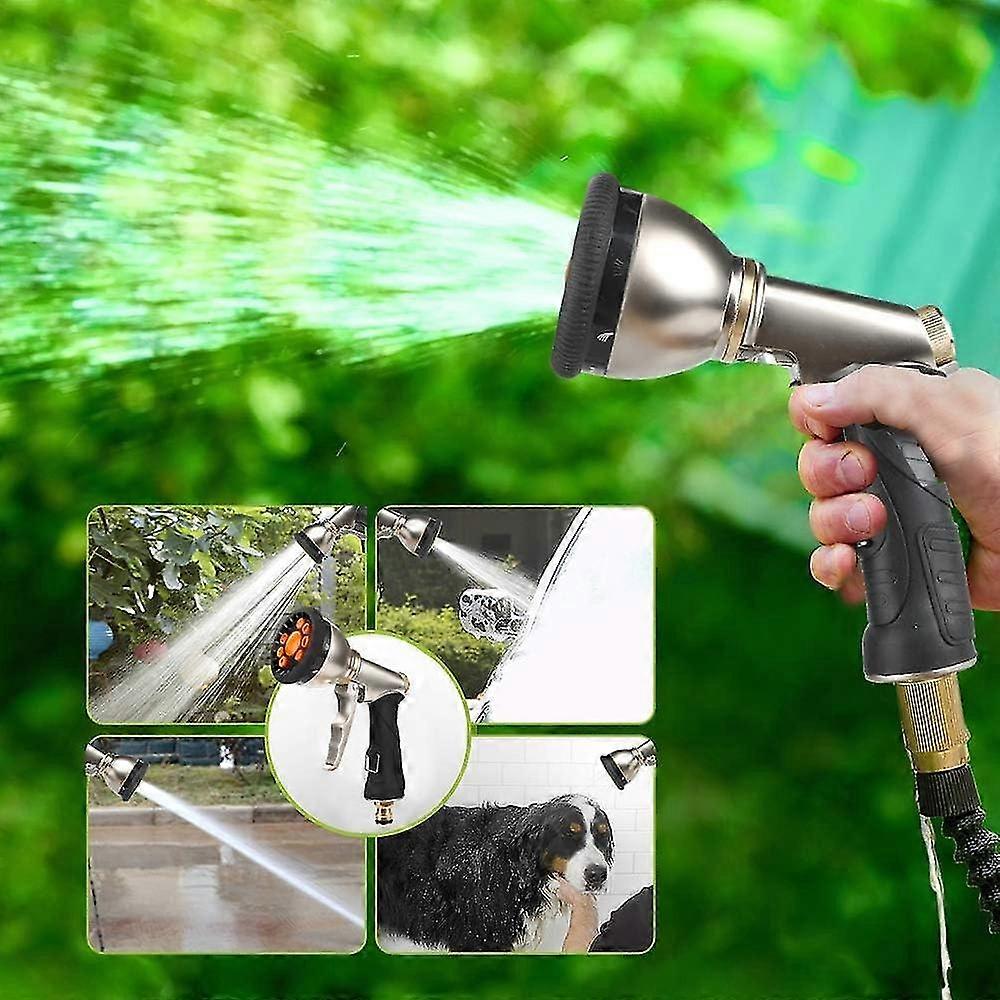 Garden Shower, Garden Hand Shower 9 Watering Patterns, Garden Spray ...