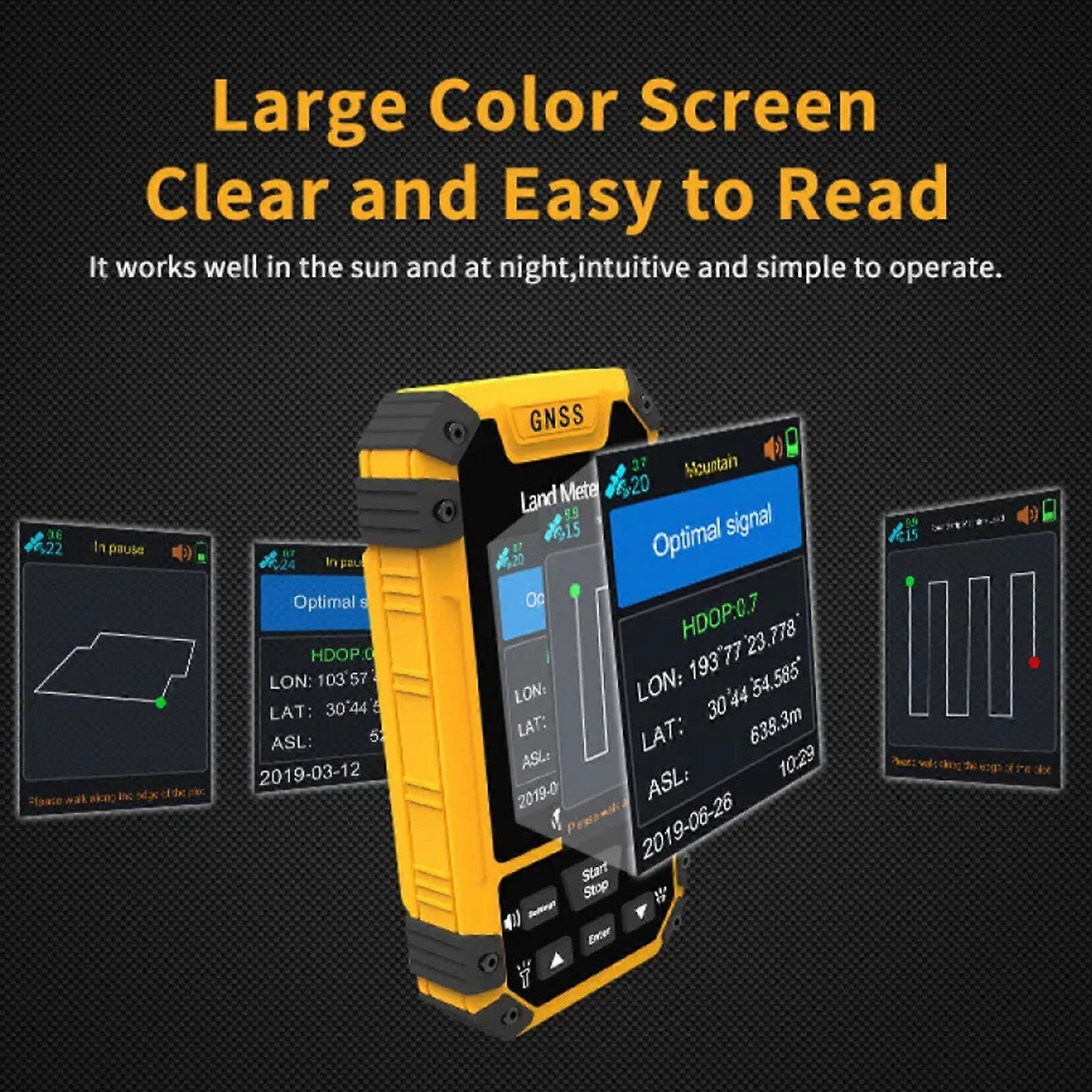 GPS Land Surveying Machine Accuracy Survey Equipment Area Distance ...