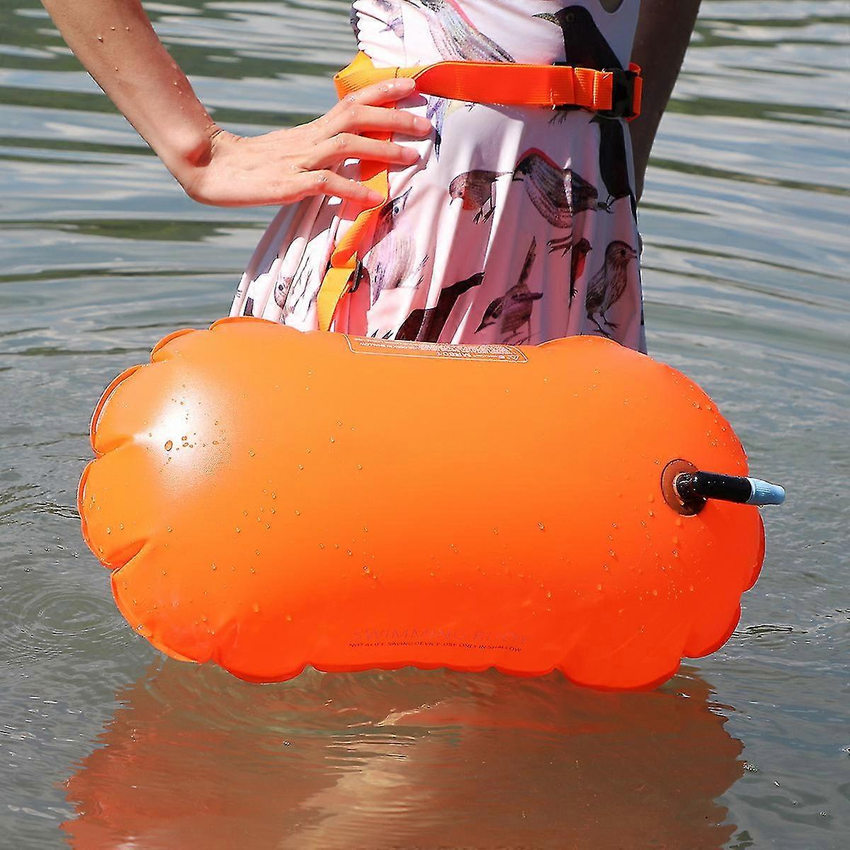 Swim Buoy, Highly Visible Swim Bubble Safety Buoy Tow Float, With ...