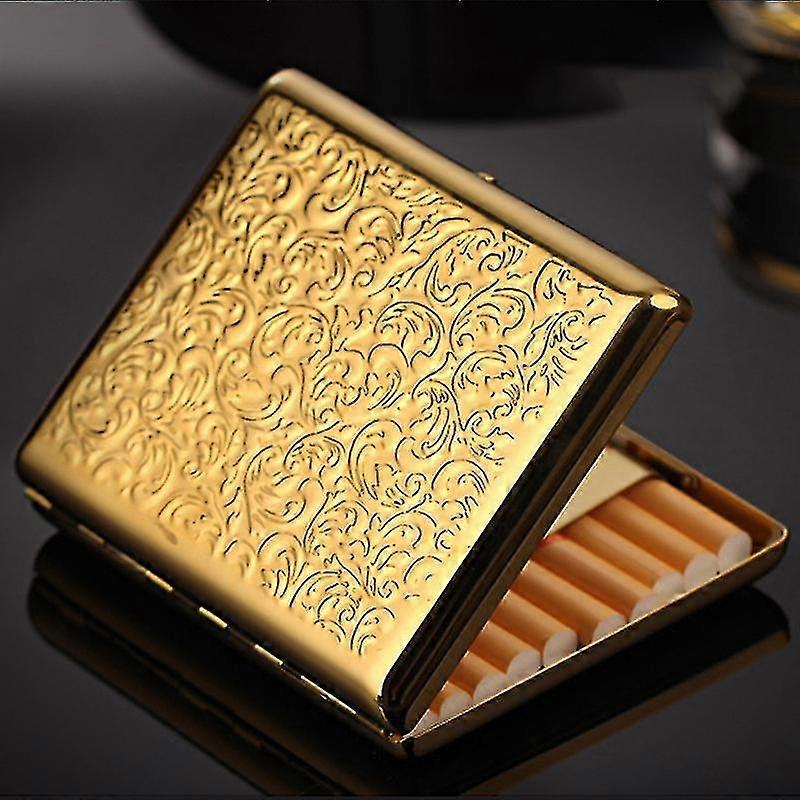 Metal Cigarette Case For Men And Women Portable Ultra-thin Cigarette ...