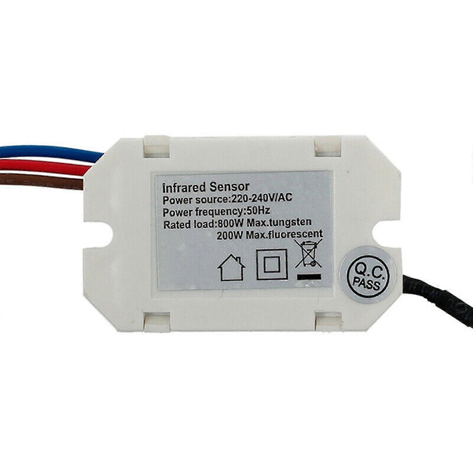 Mini PIR Motion Detector for Installation 230V AC max. 800W Movement ...