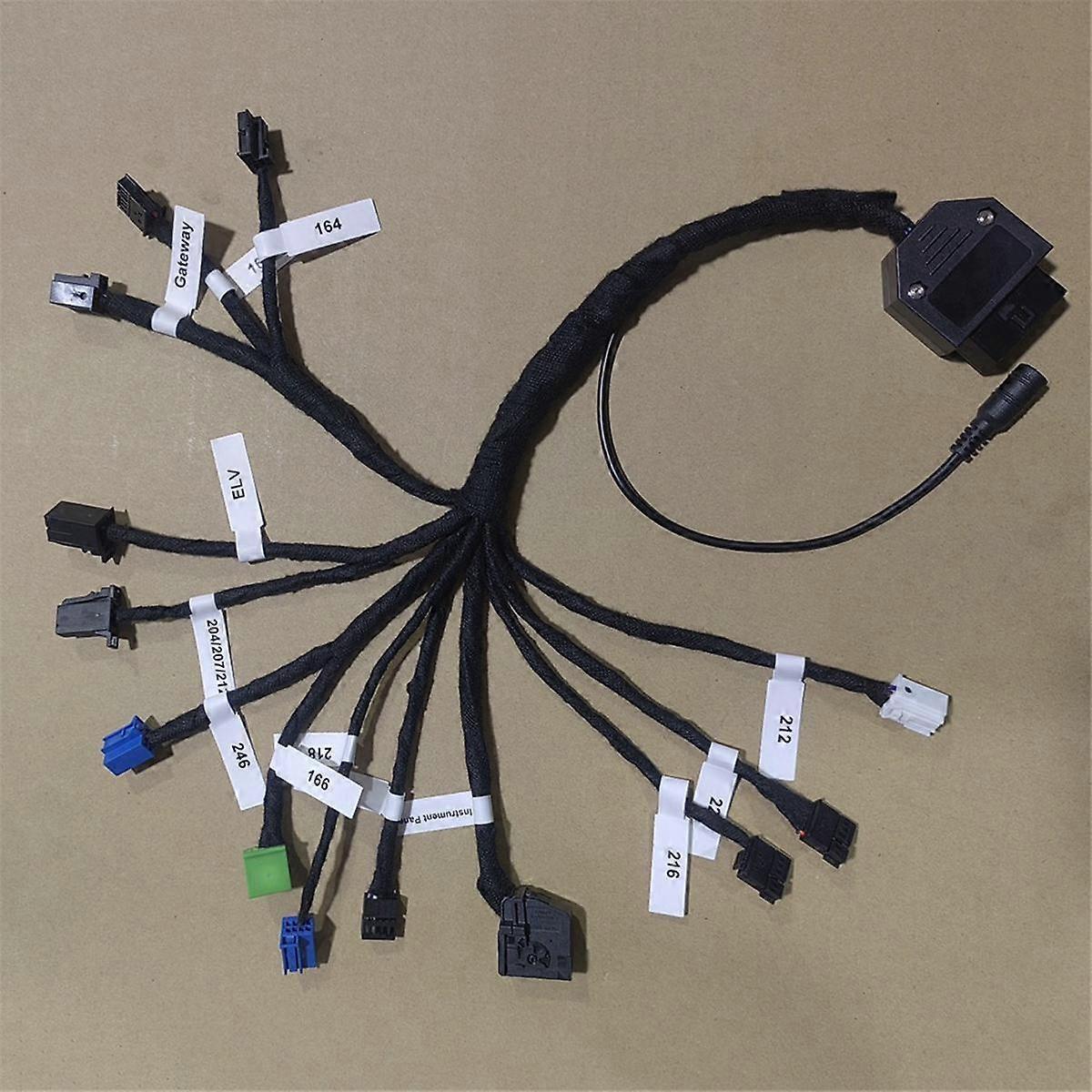 15-in-1 EIS ELV EZS Cluster Platform Test Cable for W164 W212 W221 W246 ...