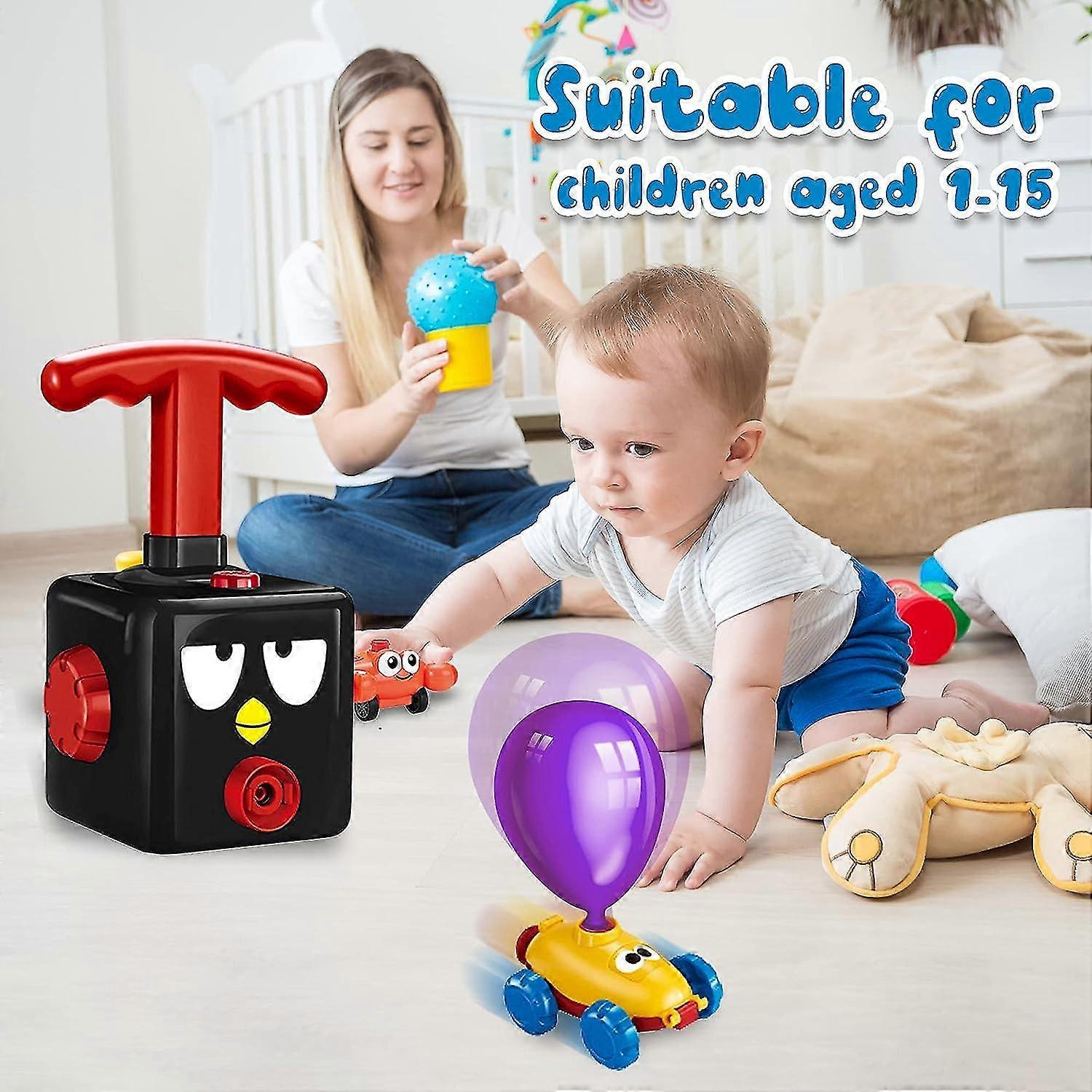 Balloon Powered Car,balloon Launcher Car Toy Set With 12 Pcs Balloons ...