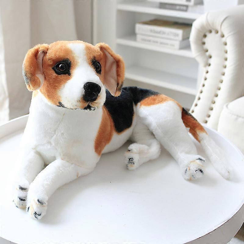30-90cm Giant Beagle Dog Toy Realistic Stuffed Animals Dog Plush Toys ...