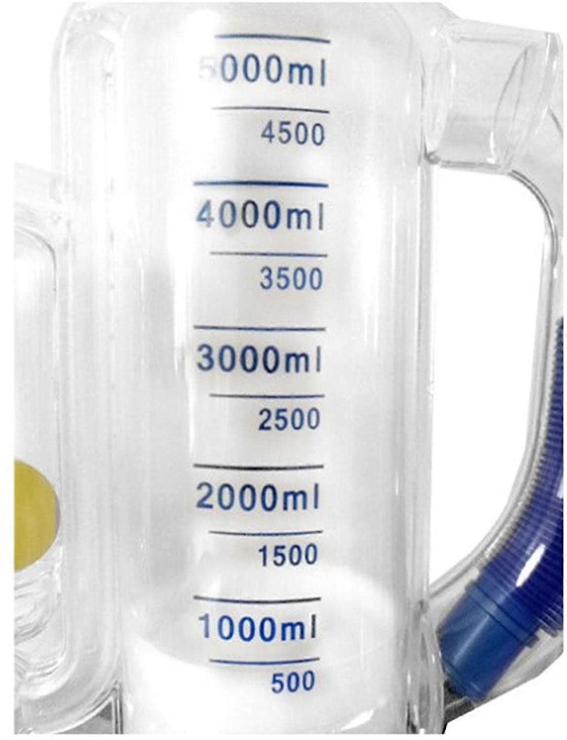 Inspiratory Exerciser, 5000ml Apparatus Vital Capacity Breathing ...