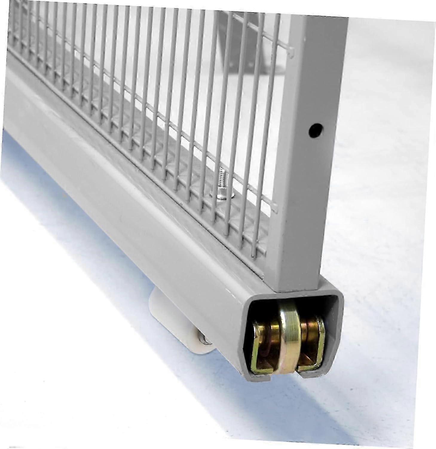 Pack of 2 Gate Guide Rollers with Welded Nylon Bracket 65mm ...