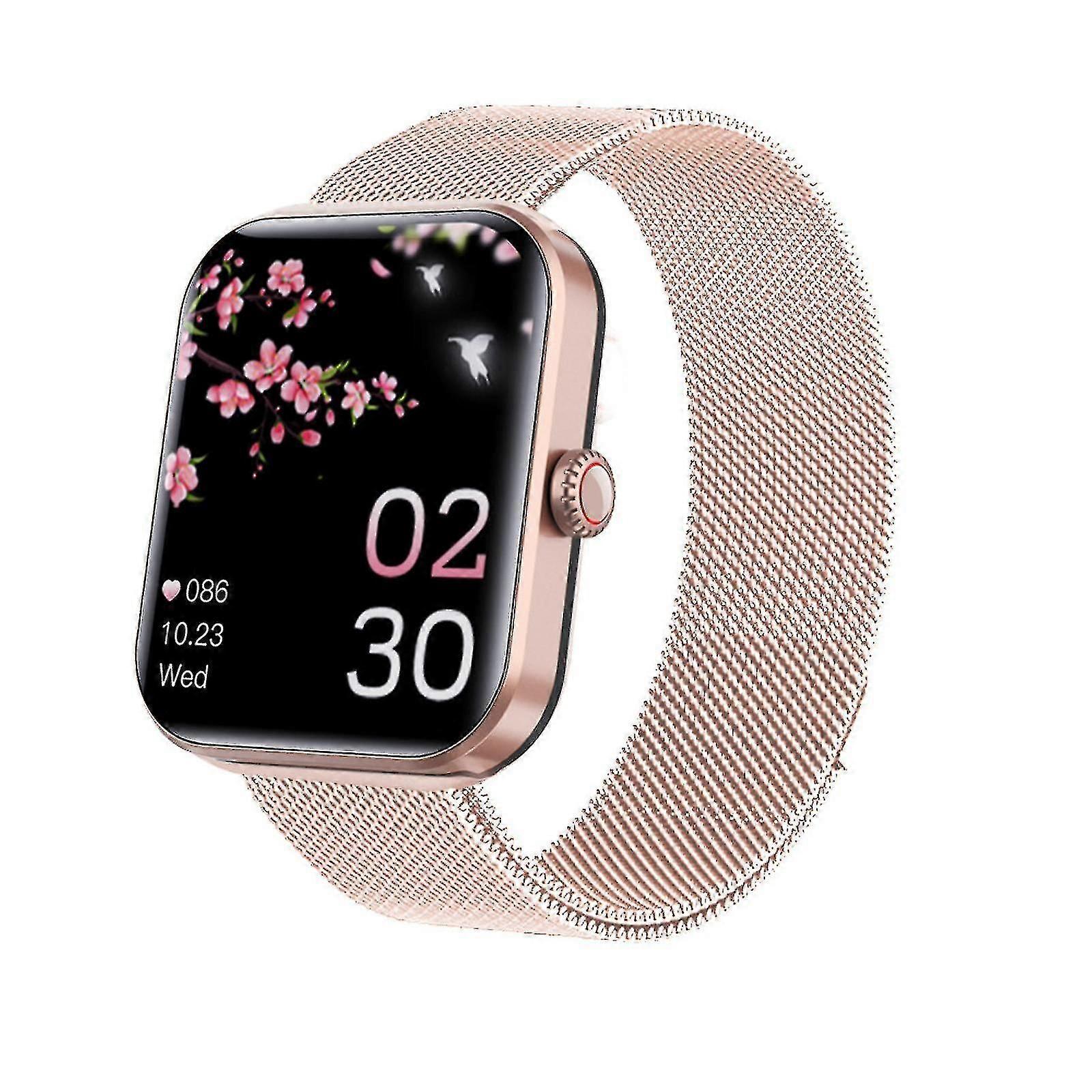 Smartwatch Bloedsuiker Glucose Real-time monitor voor mannen Vrouwen ...