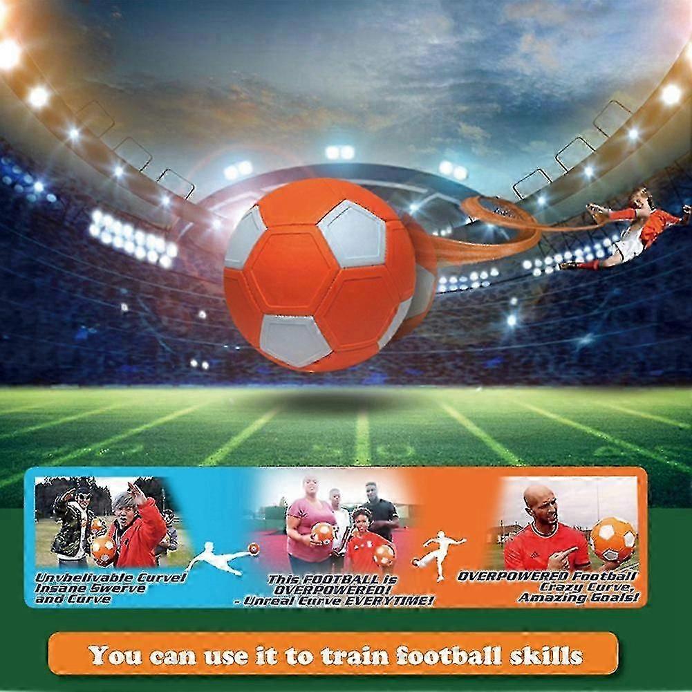 Curve Soccer Ball Football Toy Great Kids Perfect For Outdoor Indoor ...