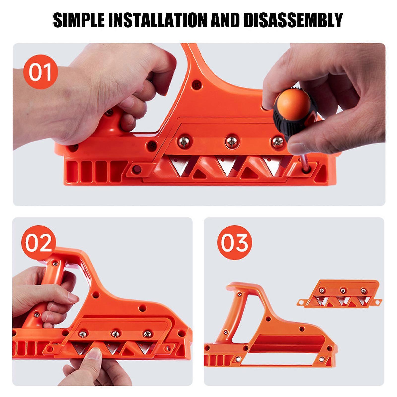 45° 60° Gypsum Board Hand Plane Drywalls Edges Chamfer Woodworking Hand ...