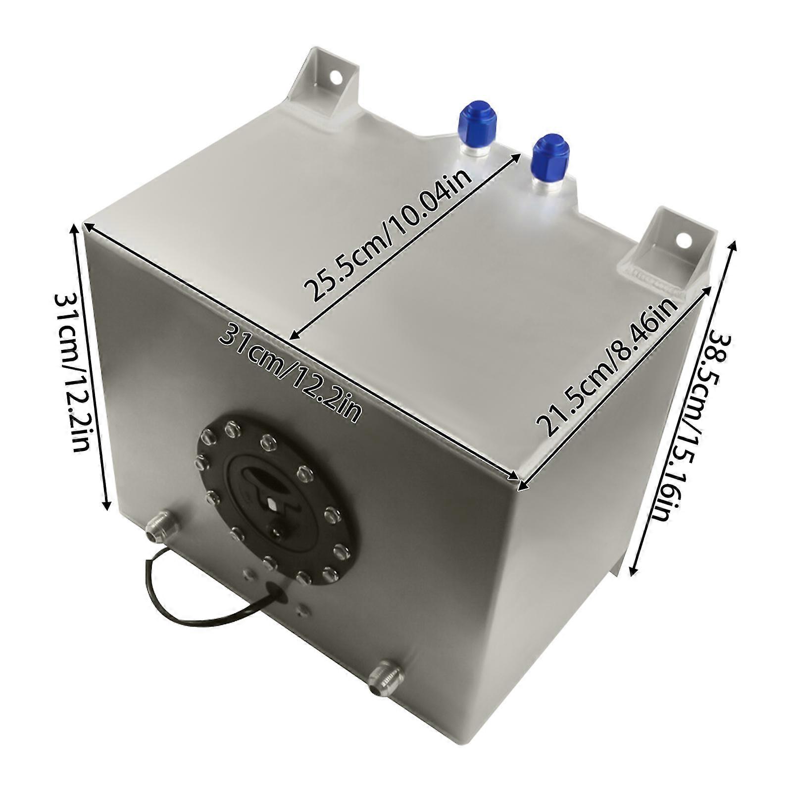 20L Aluminum Fuel Tank Large Capacity Fuel Box Fuel Cans with Anti-Slip ...