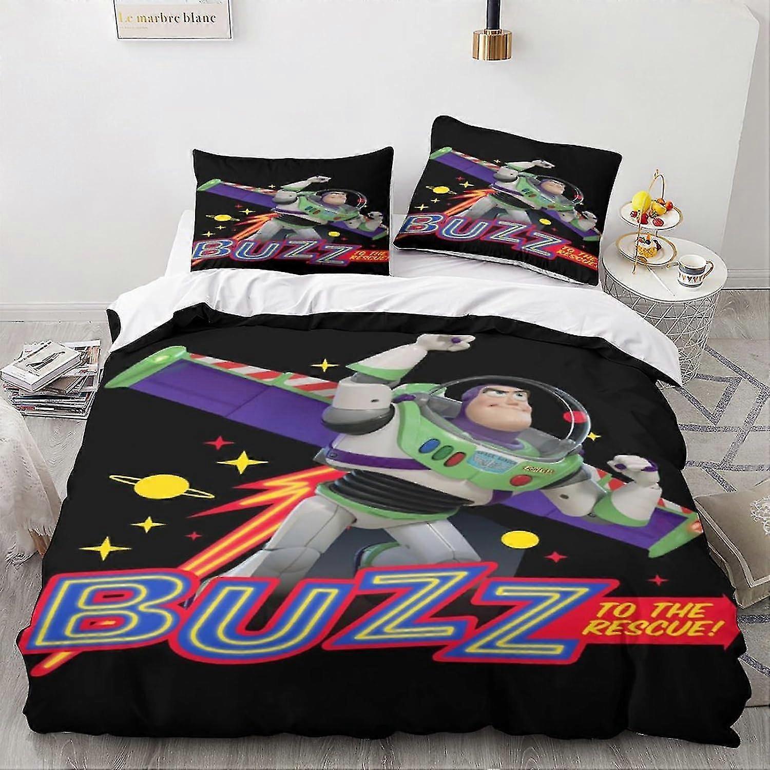 Buzz Lightyear Duvet Cover Sets - 3D Quilt Cover, Animated Character ...