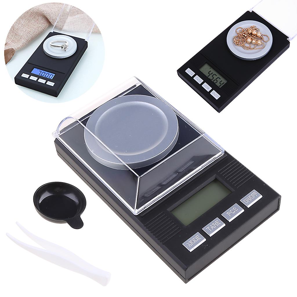 Compact Milligram Scale 20g/0.001g Electronic Balance Powder Gold Carat ...
