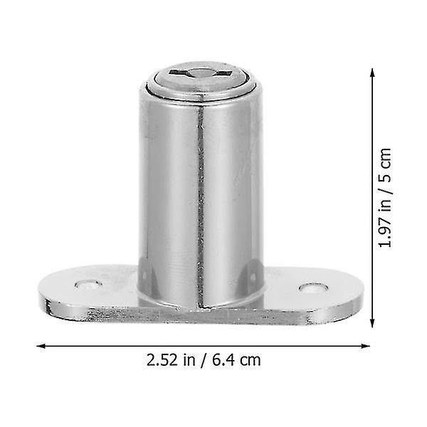 2pcs Push Plunger Lock Drawer Lock Sliding Door Desk Wardrobe Furniture ...