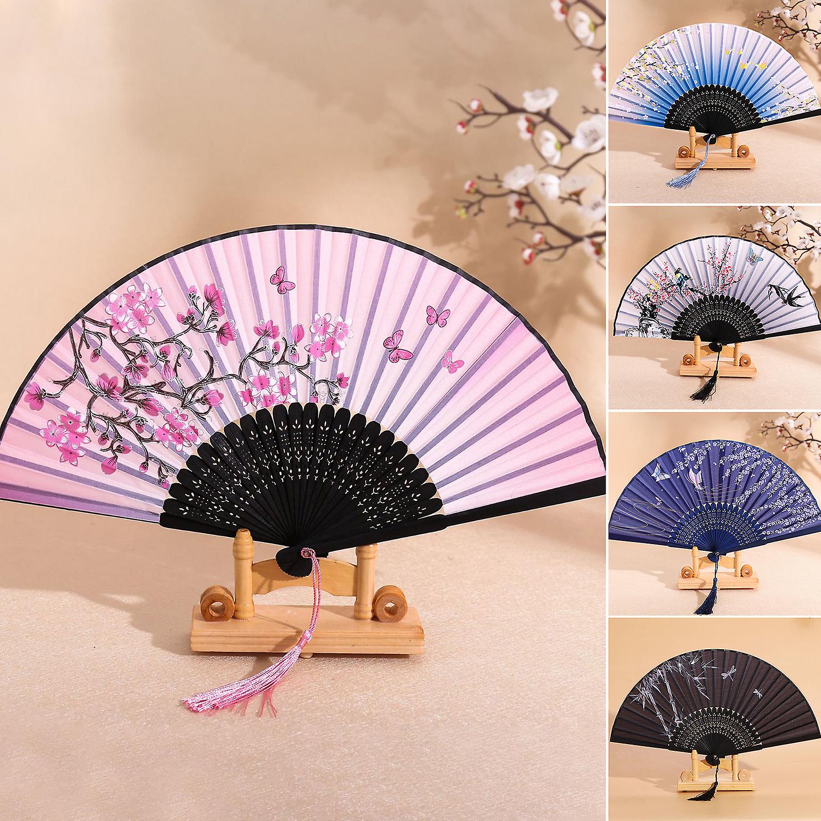 Folding Fan Anti-deform Foldable Smooth Opening Not Easily Scattered ...