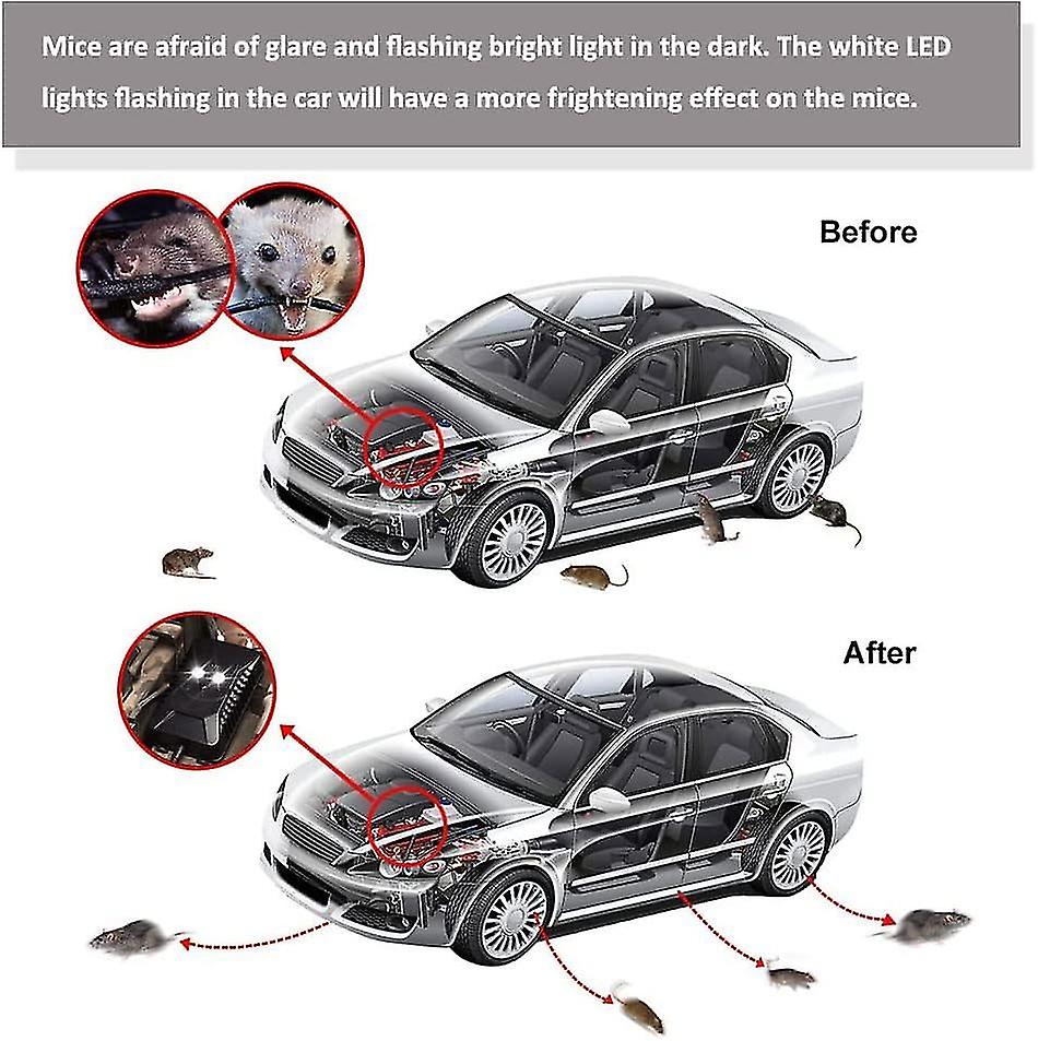 Mouse Repellent Under The Hood For Car Engines Battery Operated ...