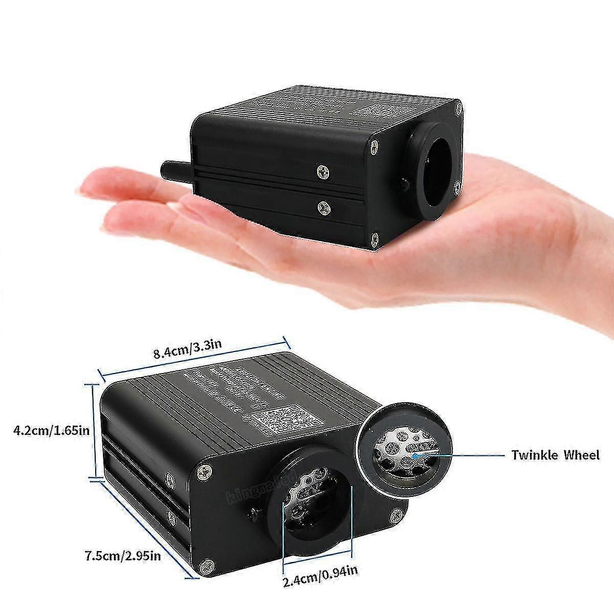 16w Twinkle Rgbw Fiber Optic Star Ceiling Lights Kit Smart App Sound ...