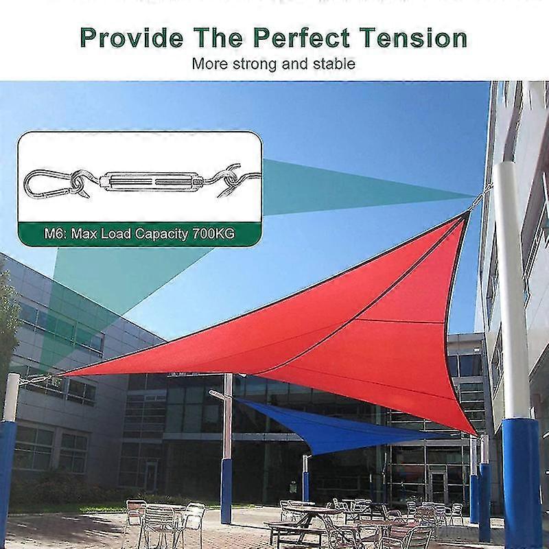 Sun Shade Sail Hardware Kit 304 Grade Stainless Anti-Rust Shade Sail ...