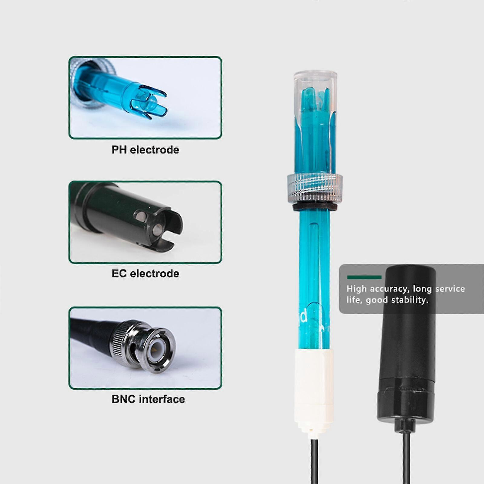 3-in-1 Ph/ec/temp Water Quality Detector Wireless Wifi Online Ph Ec Controller Professional Ph ...