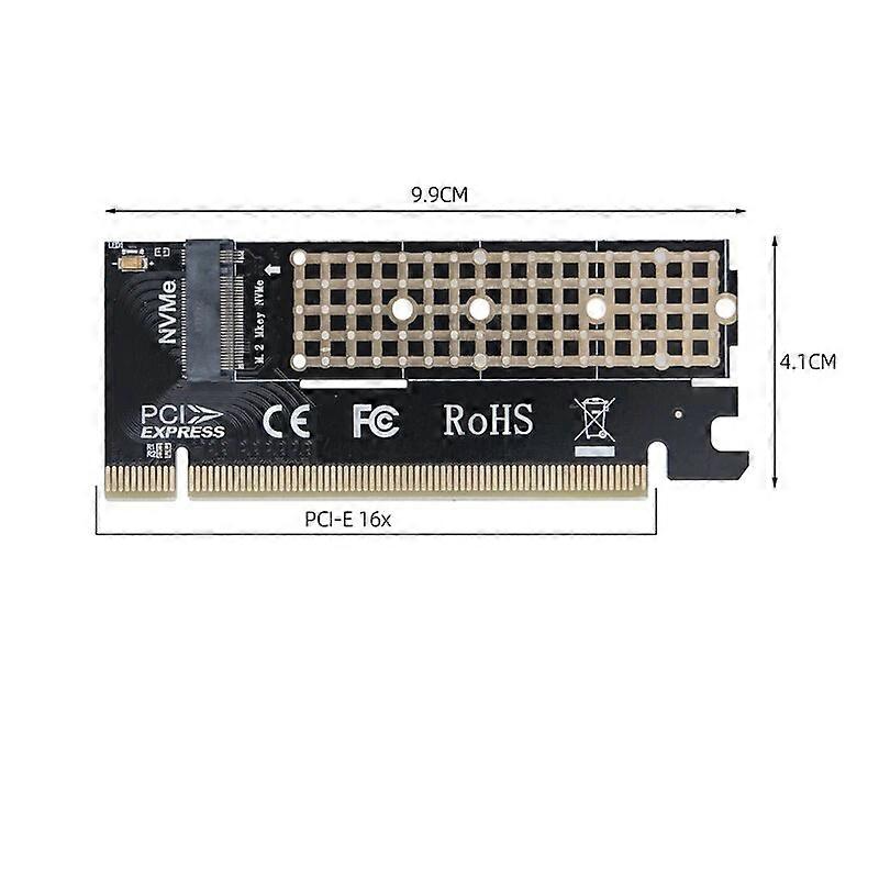 PCIE NVME Adapter M2 PCI Express 3.0 X1 X4 X8 X16 Expansion Card Riser Converter Supports 2230 ...