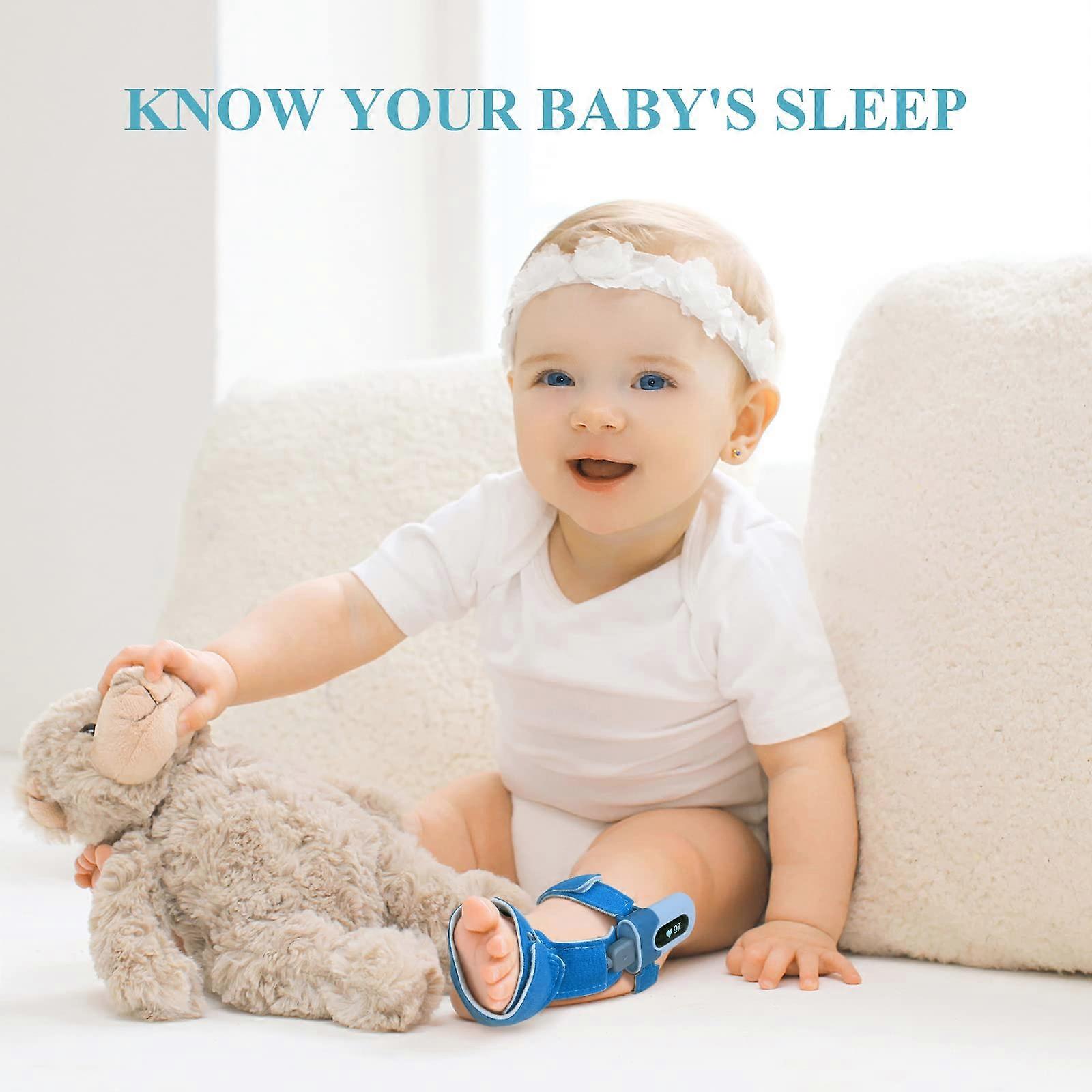 Baby Foot Monitor Track Heart Rate Average Oxygen Level Movement ...