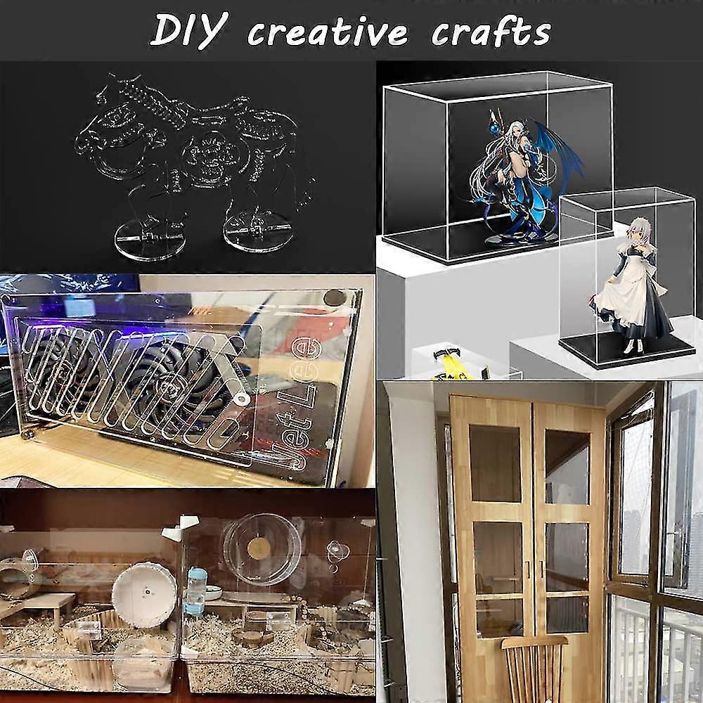 Transparent Acrylic Sheets Plexiglass Plastic Sheet 2mm Thick Clear ...