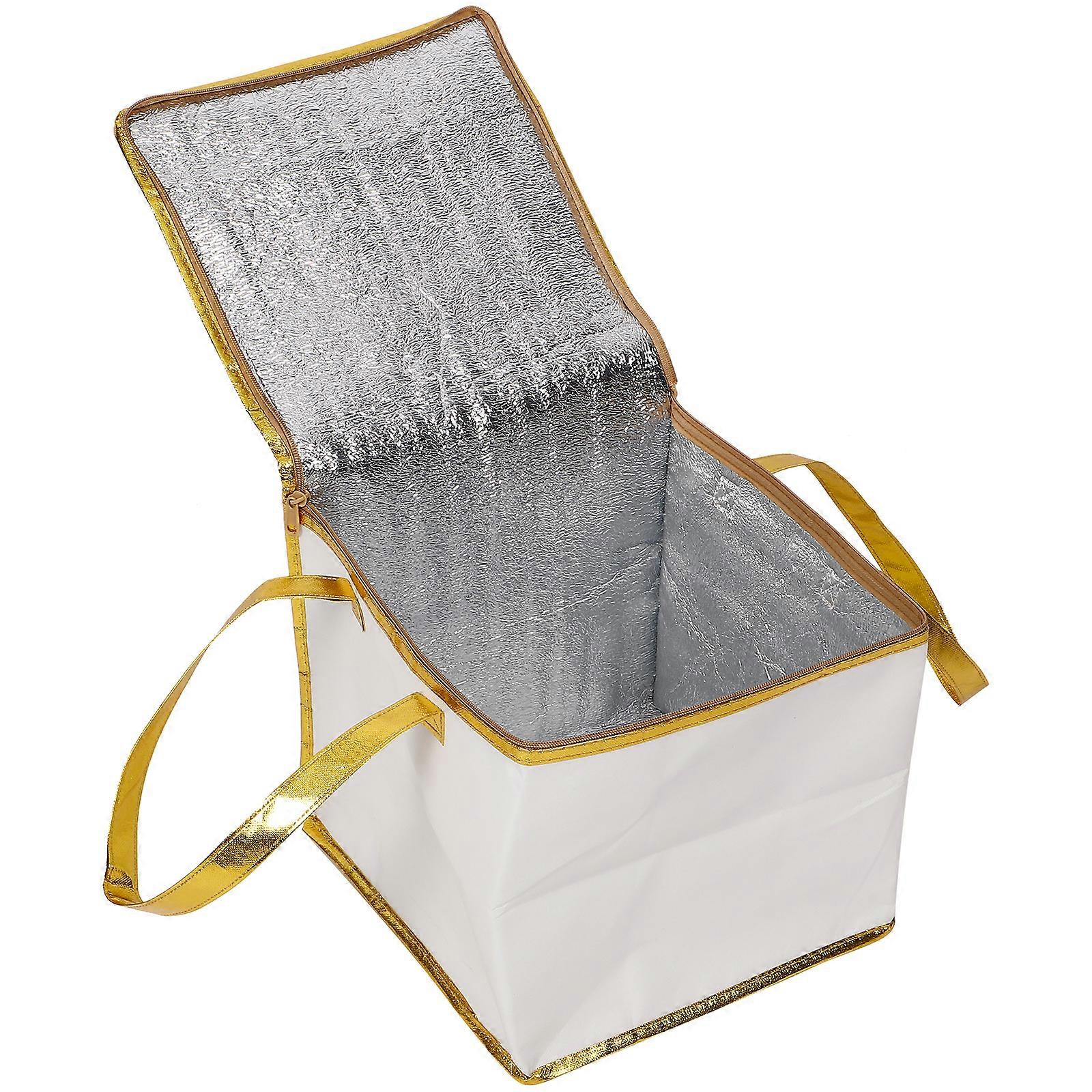 Large Capacity Delivery Bag Handheld Grocery Bag Food Carrying Bag Food ...