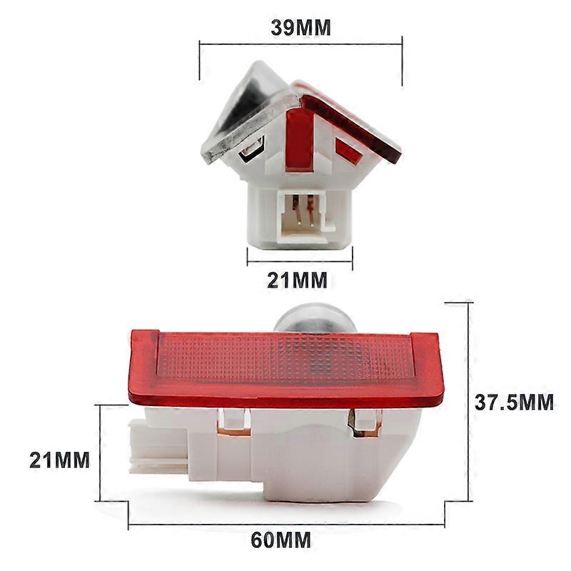 Led Car Door Welcome Projector Logo Light For Mercedes Benz E C Class ...