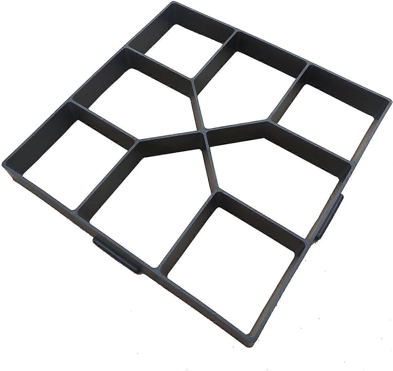 Plastic Paving Mold 40 x 40cm for Garden Patio Driveway Patio Yard Sidewalk Concrete Cement ...