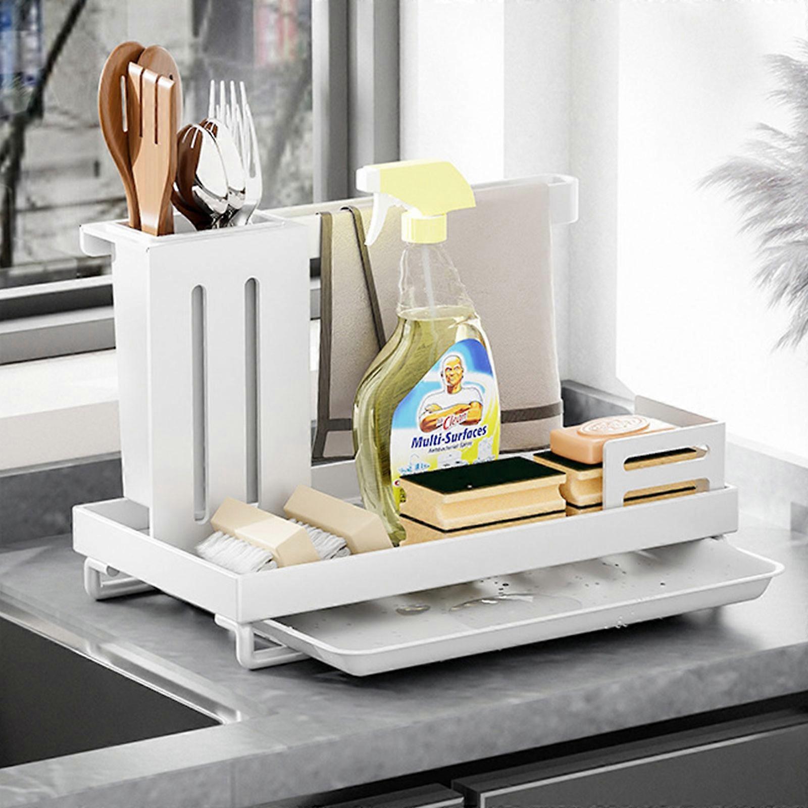 Sink Organiser, Black, Kitchen Sink Organiser, Additional Reinforcement ...