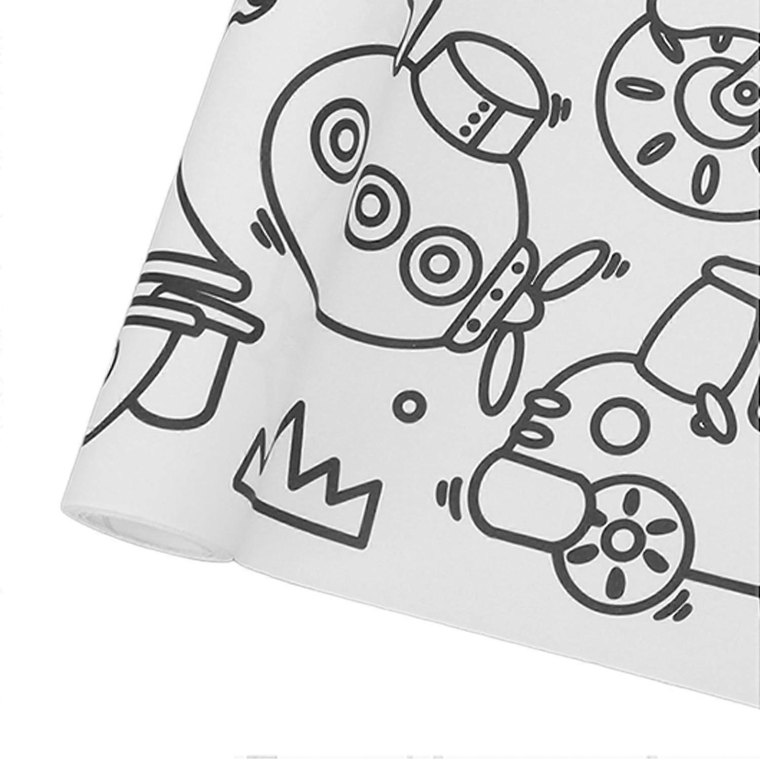 Coloring Paper Roll 9.8ft Long Rich Patterns Safe Smoothing Thickened ...