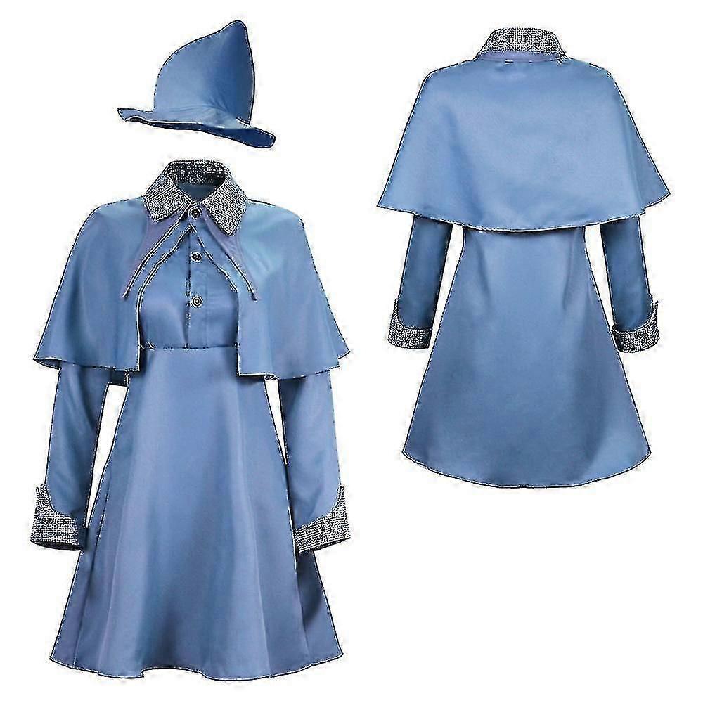 Wizard School Witch Fleur Isabelle Delacour Cosplay Costume Beauxbaton ...