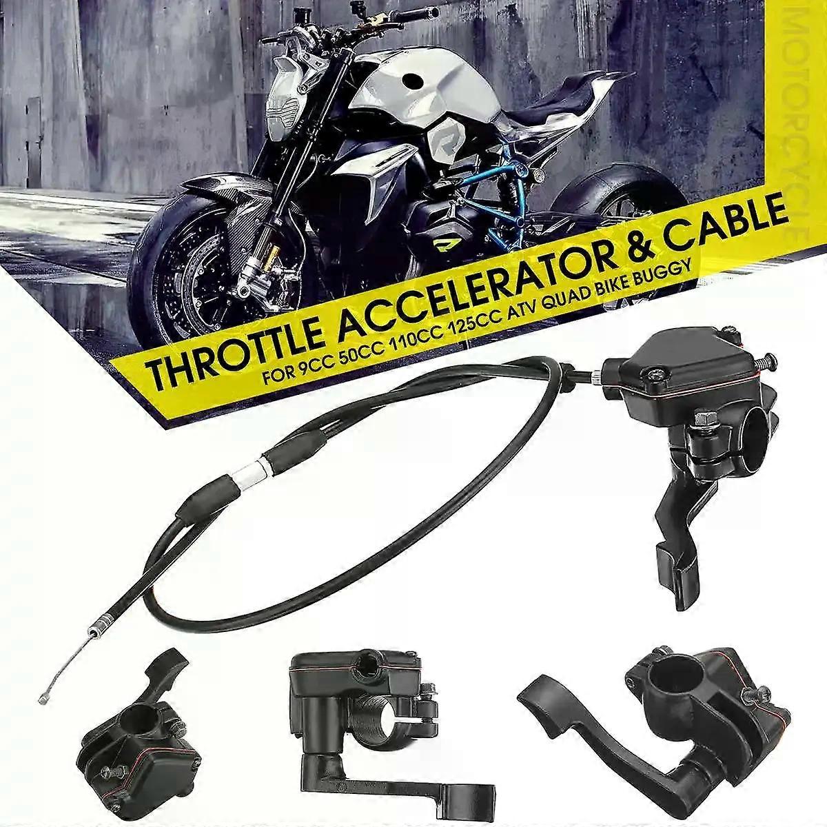 49cc 50cc 110cc 125cc ATV Quad Bike for Buggy Thumb Throttle Accelerator & Lever Controller ...
