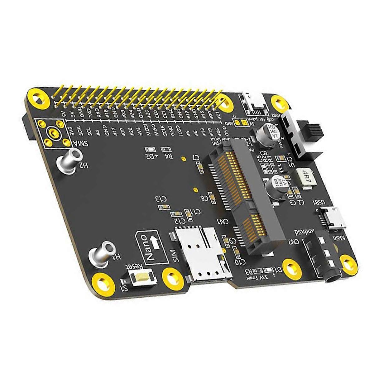 For Raspberry Pi 3G/4G/LTE HAT Mini PCIe Expansion Module 40GPIO ...