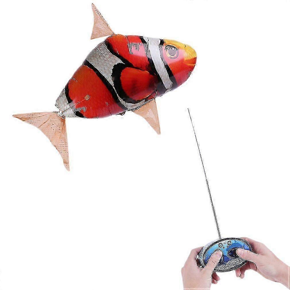 2024 Remote Control Rc Inflatable Balloon Air Swimmer Flying Nemo Clown ...