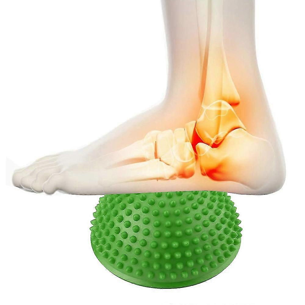 Foot Massage Half Ball Balance Exercise Pods Spiky For Deep Tissue Foot ...