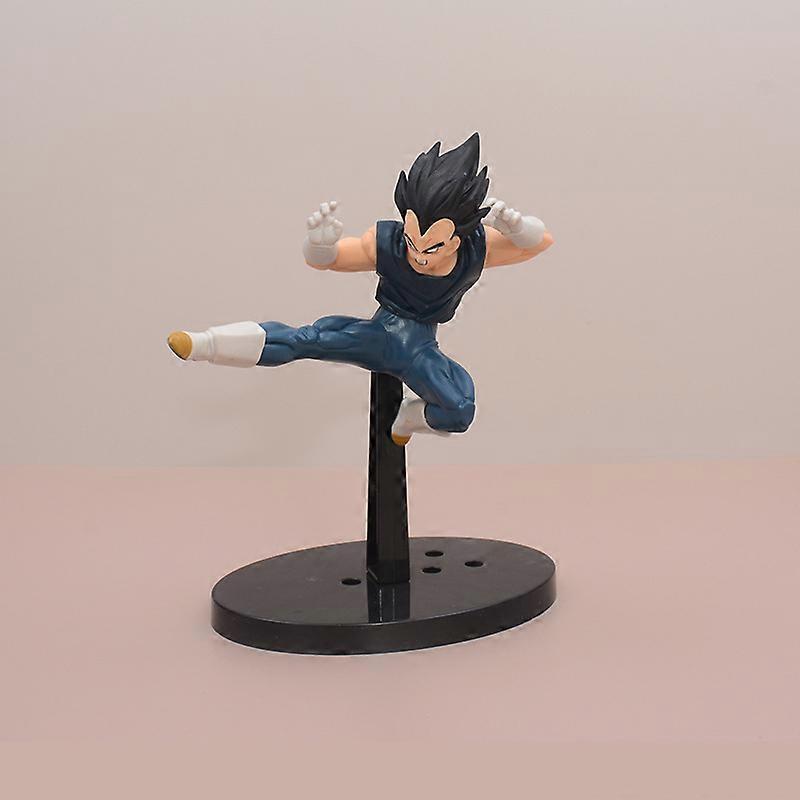 Anime Dragon Ball Super Saiyan Squatting posture White God Beast ...
