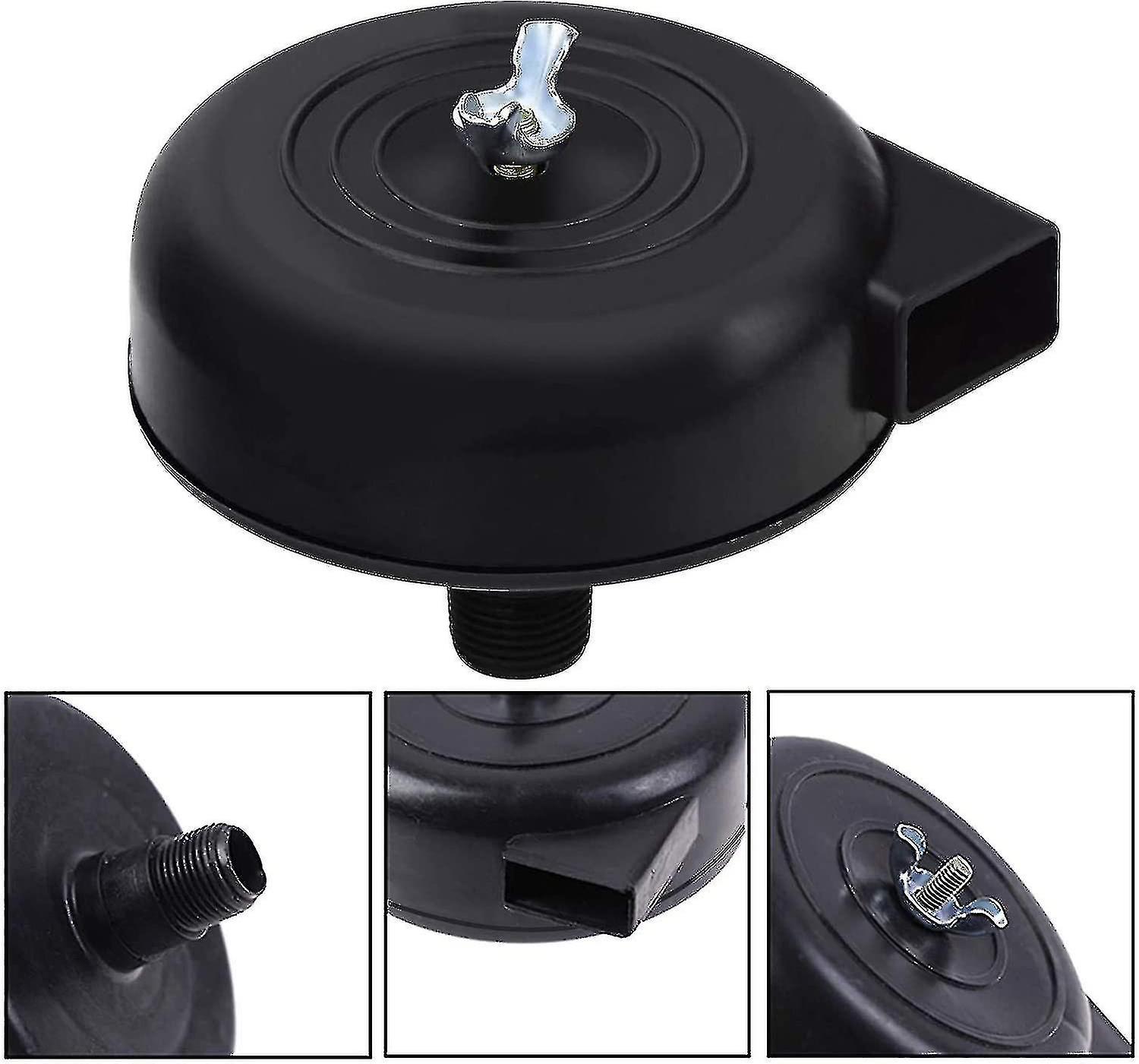 2 Pcs Compressor Filter, 16mm 3/8pt Male Thread Silent Compressor For ...