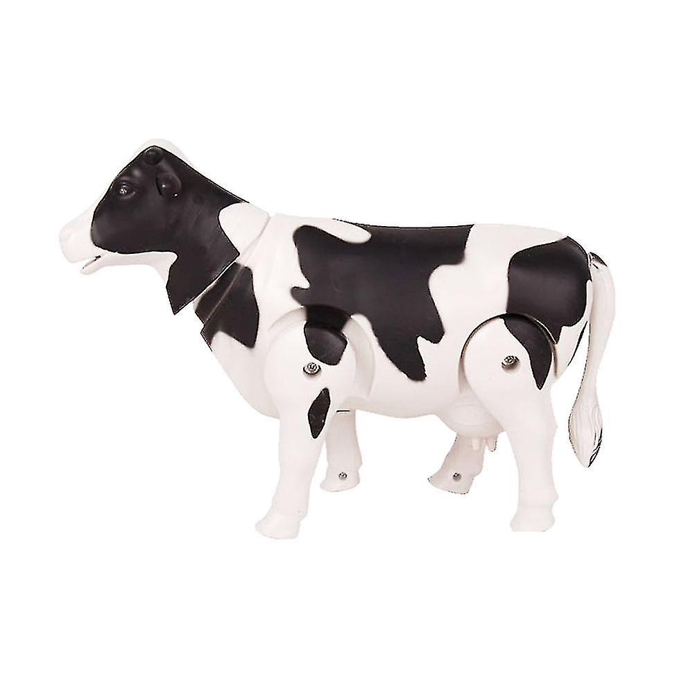 Electric Milk Cow Toy Realistic Simulation Cow Figure Model Toy For ...