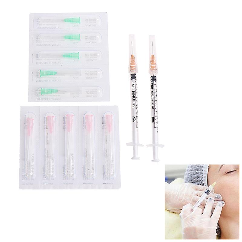 34g 1.5/2.5mm Nanosoft Microneedles Sterile Fillmed Hand 1pin Needles ...