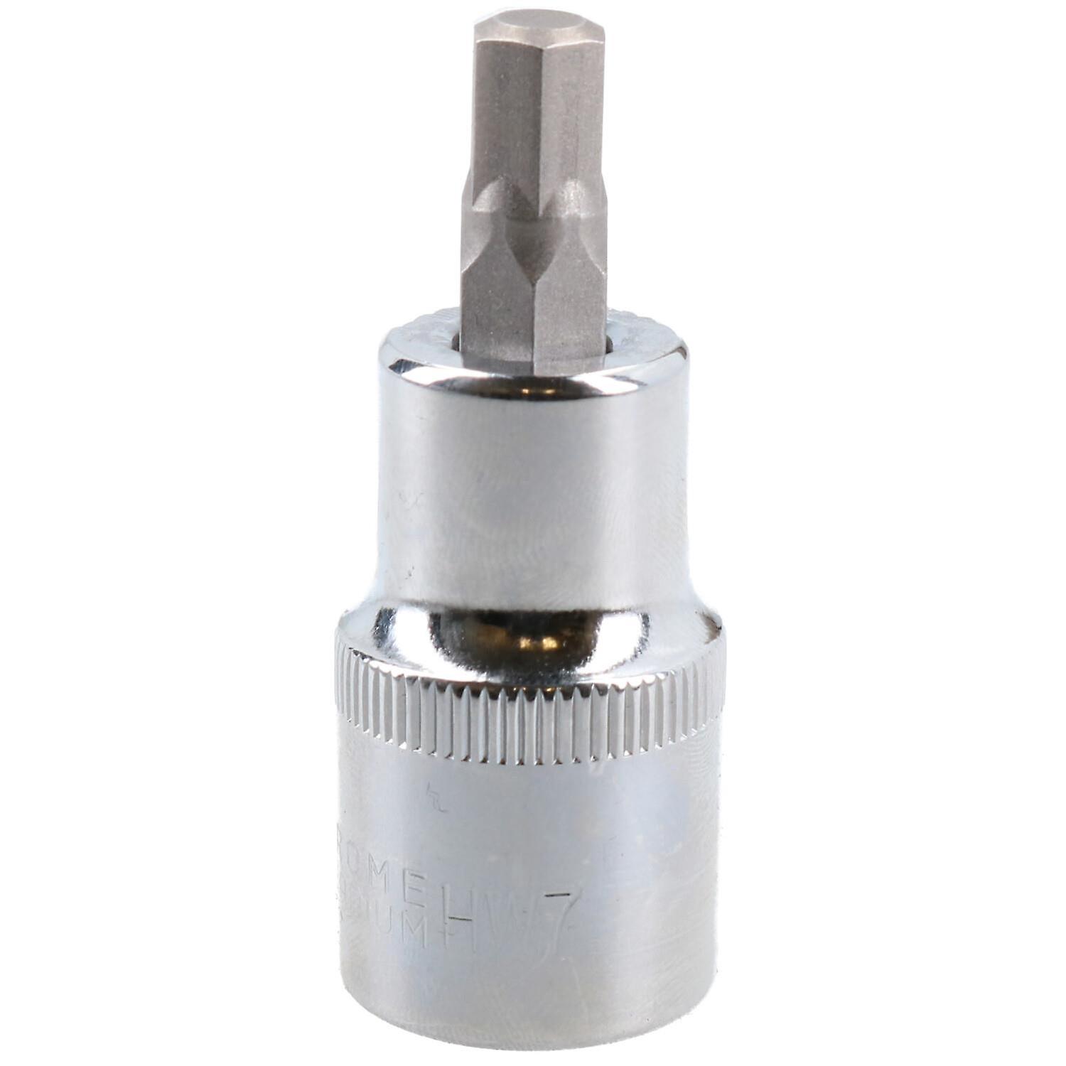 7mm Hex Bit Metric Allen Socket Male 1/2" Drive 55mm Length Strengthened Tip | Fruugo US