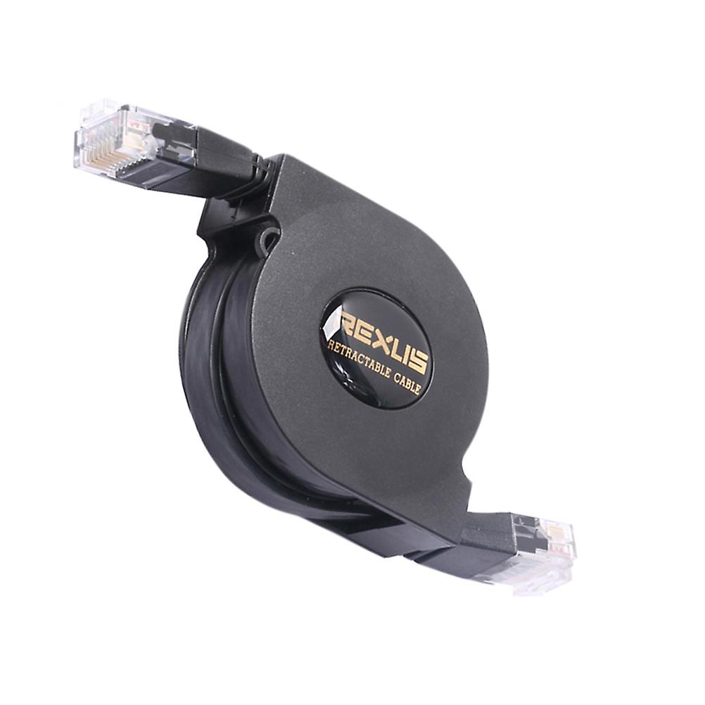 Premium 10 Gigabit Ethernet Retractable Network Cable Cat 6 Ultra Flat ...