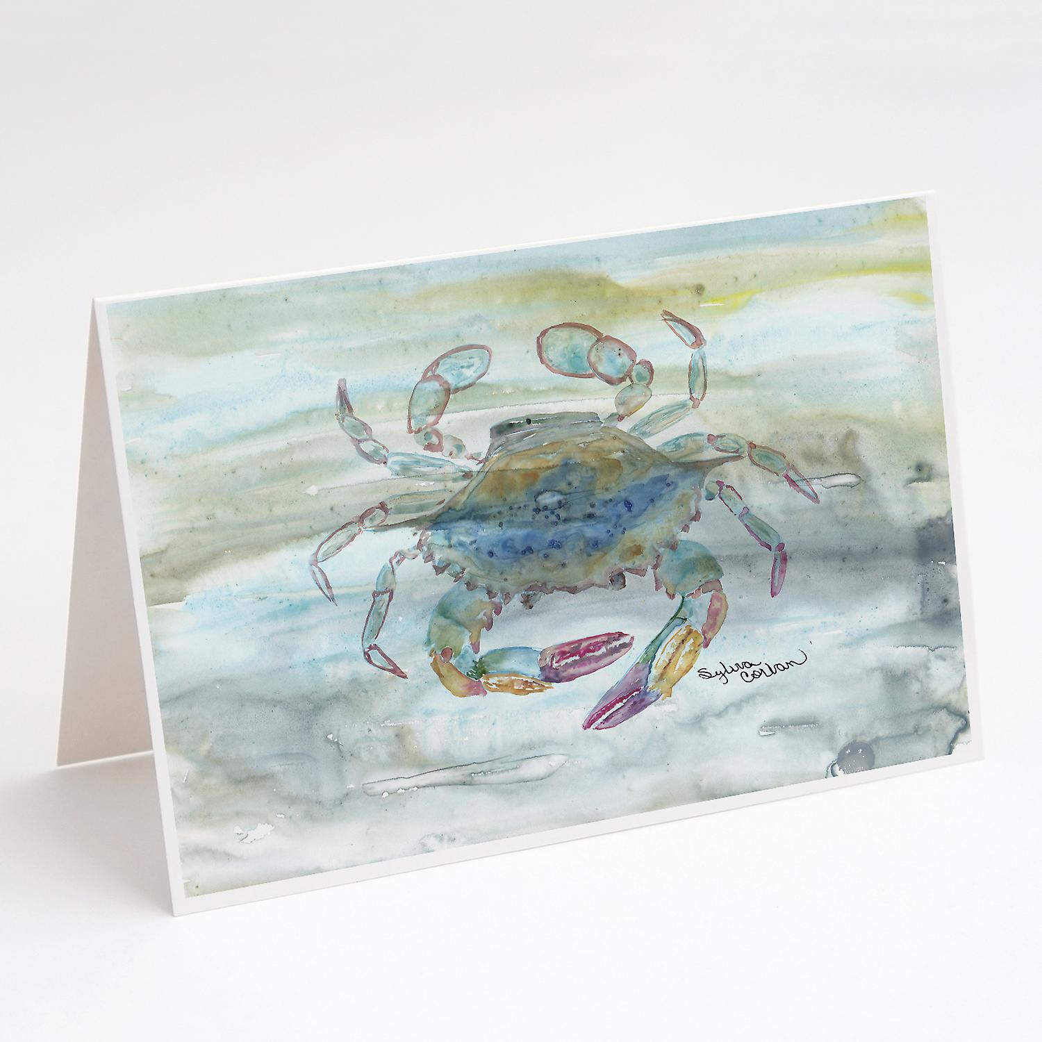 Blank Cards Paper Paper & Party Supplies Watercolour Crab Blank ...