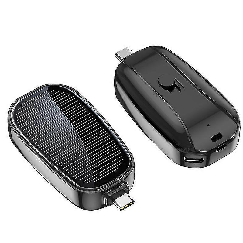 Mini Solar Power Bank Portable Keychain Powerbank For Cell Phone ...